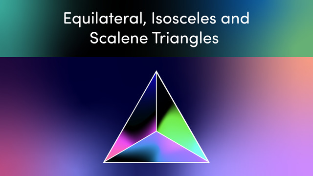 Equilateral, Isosceles and Scalene Triangles – Maths Learn online