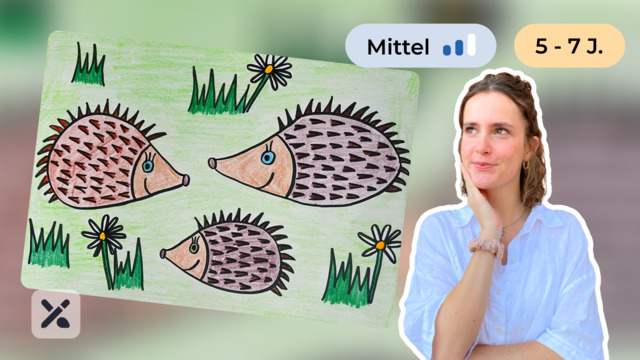 Eine Biene malen – einfache Schritt-für-Schritt Anleitung